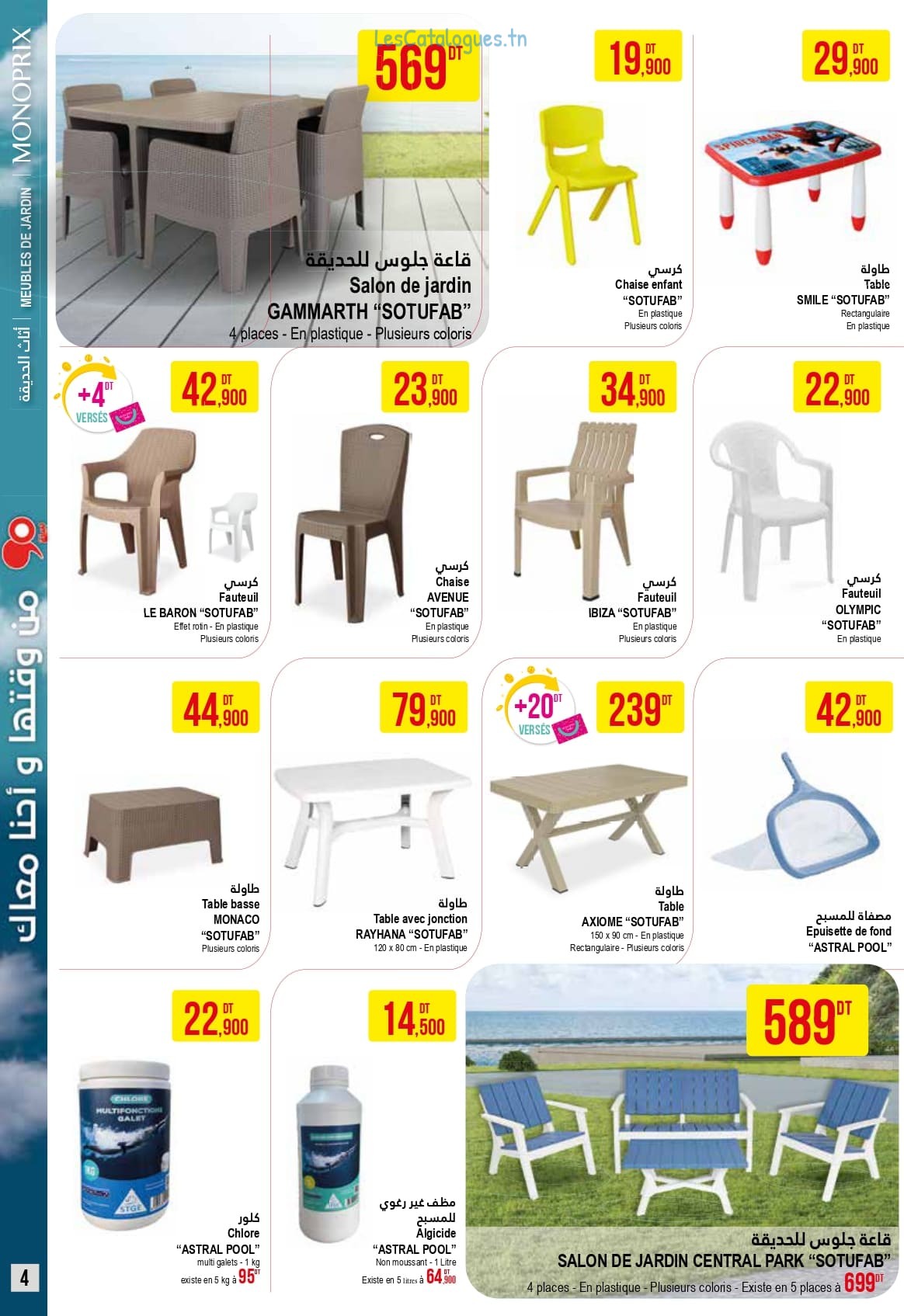 Catalogue Monoprix Tunisie, catalogue des promotions et offres août 2023