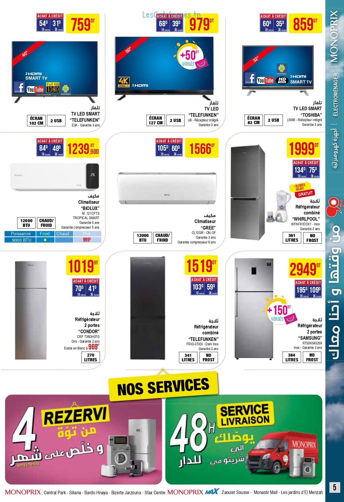 Catalogue Monoprix Tunisie, catalogue des promotions et offres août 2023