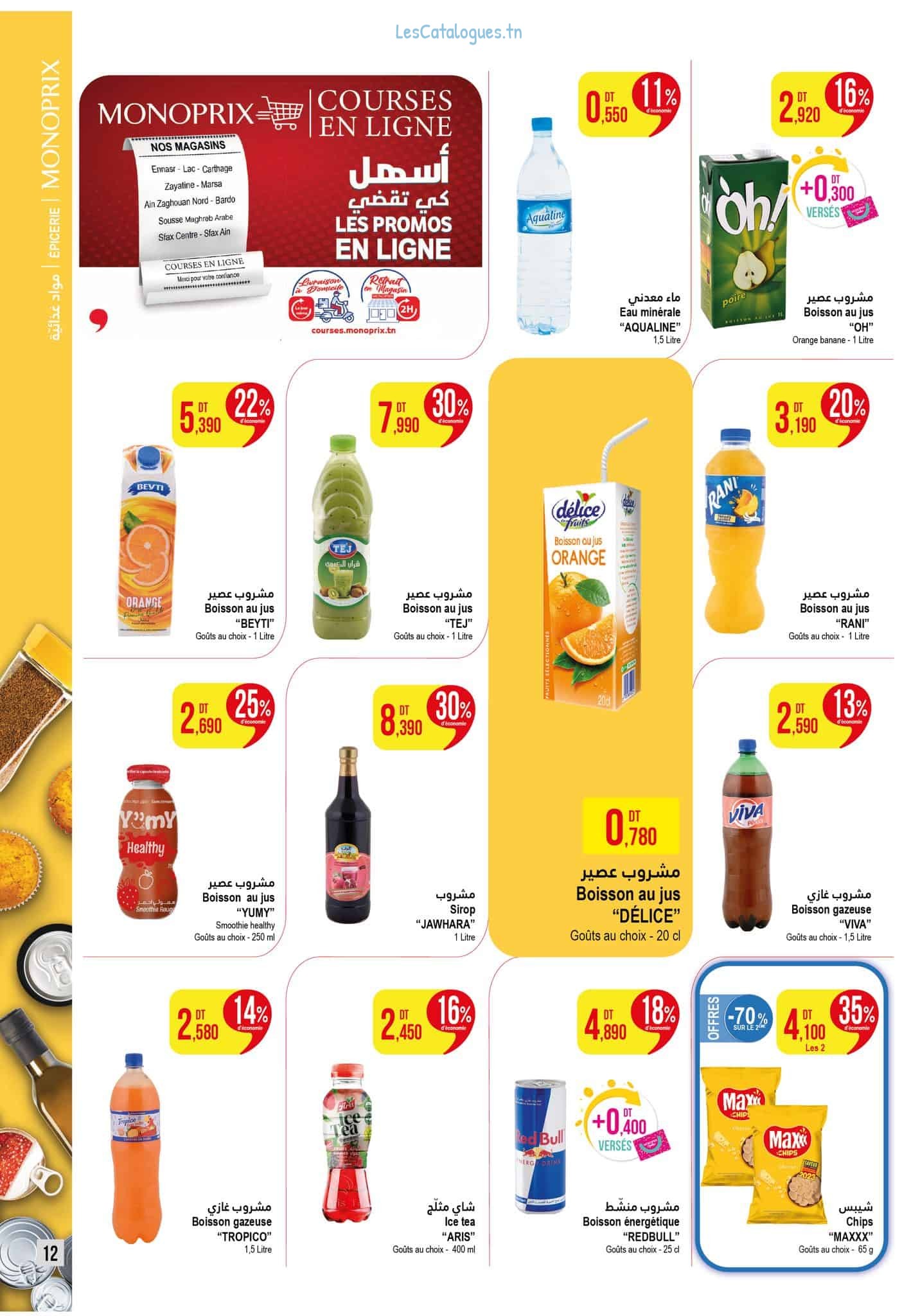Catalogue Monoprix Tunisie, catalogue des promotions et offres février 2024
