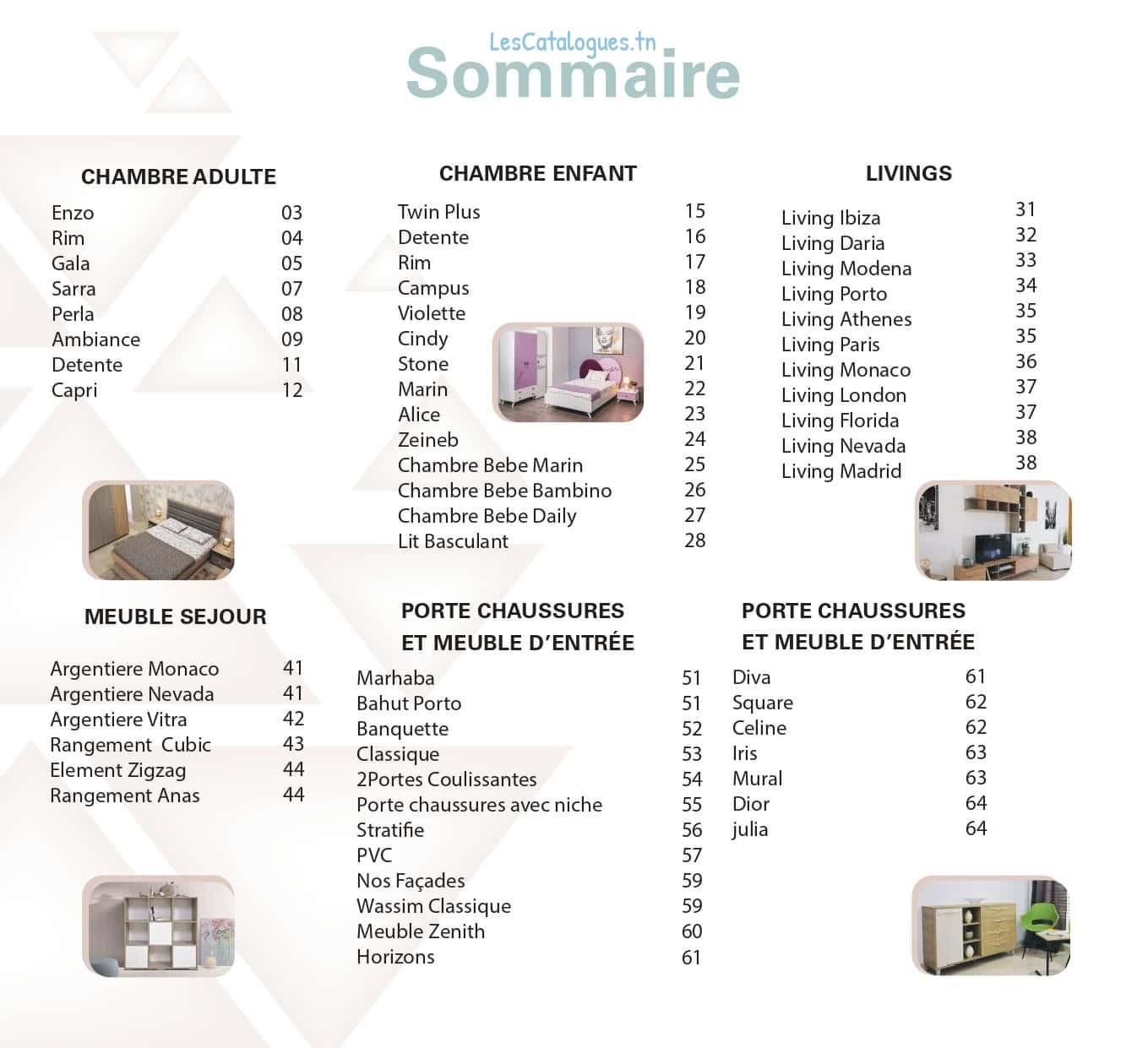 Sotufab Catalogue meuble Tunisie 2026